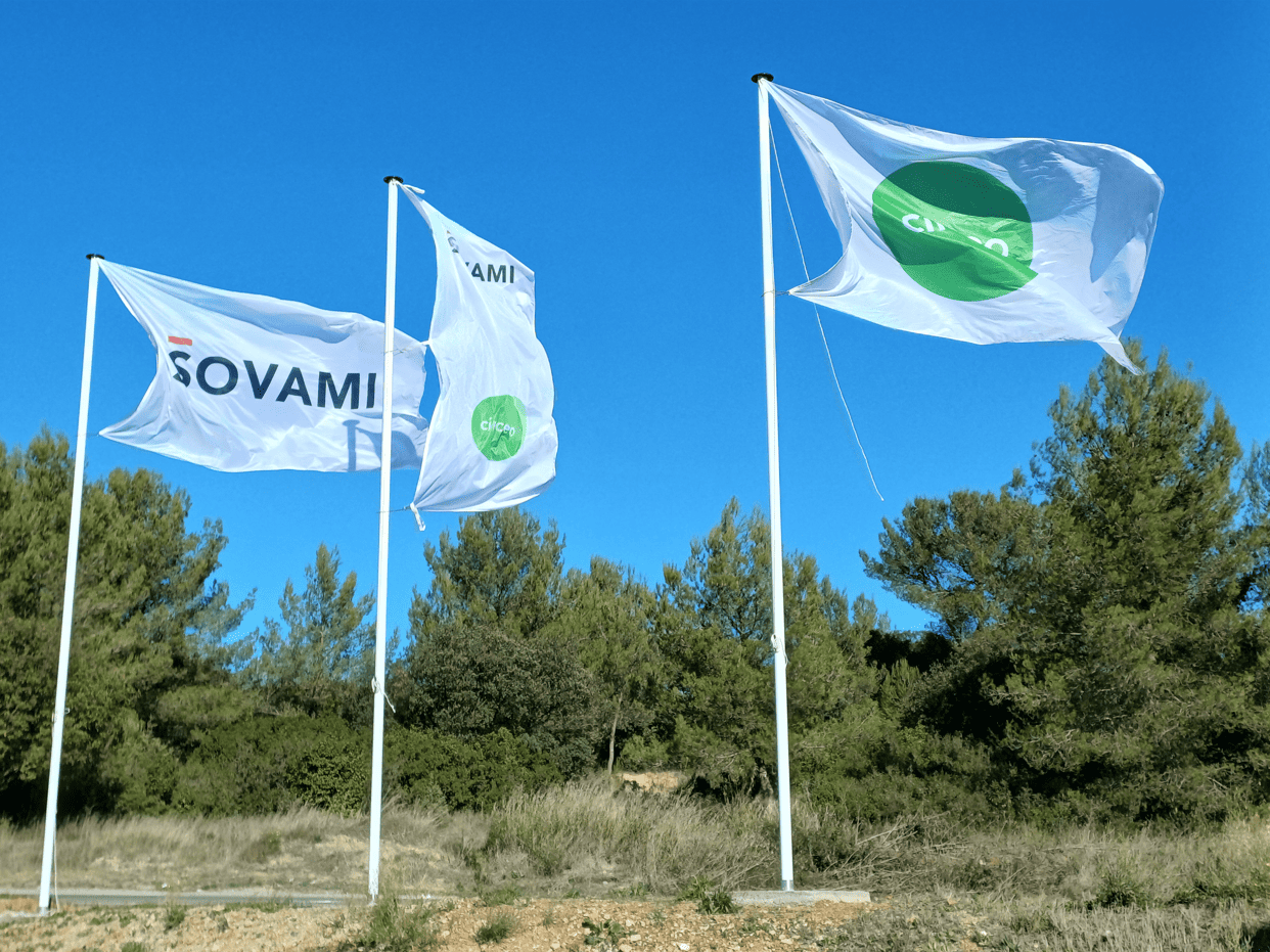 | La plateforme de recyclage, de Fretin (59), labellisée Circeo